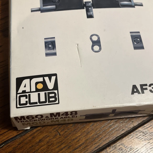 AFV CLUB MODEL Kit AF3510 M48 & M60 Tracks Workable Accessory Sealed ...