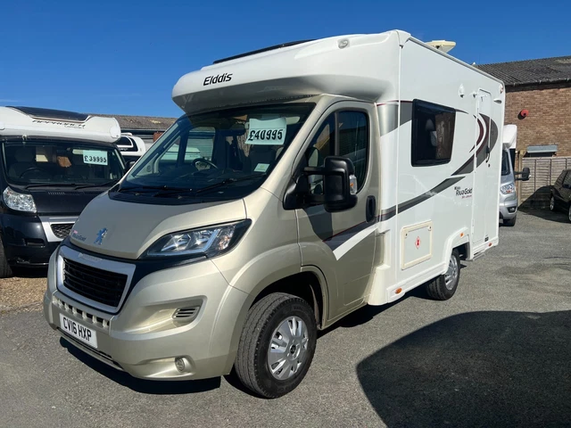 ELDDIS RIVA GOLD 115 Motorhome 17,000 miles FSH Cab Air Con 2 Berth 6 ...