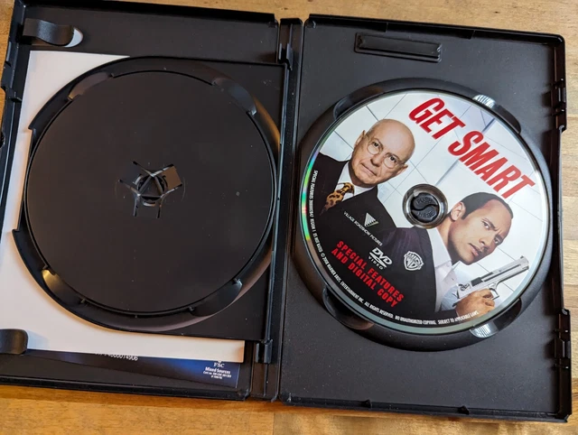 GET SMART (DVD, 2008, Canadian) 2 Disc Special Edition with Holographic ...