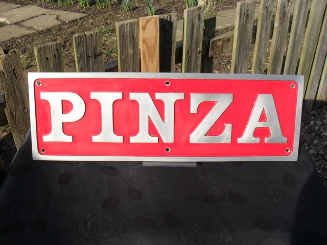 CLASS 55 DELTIC Locomotive Nameplate 55007 Pinza Full Size Aluminium ...