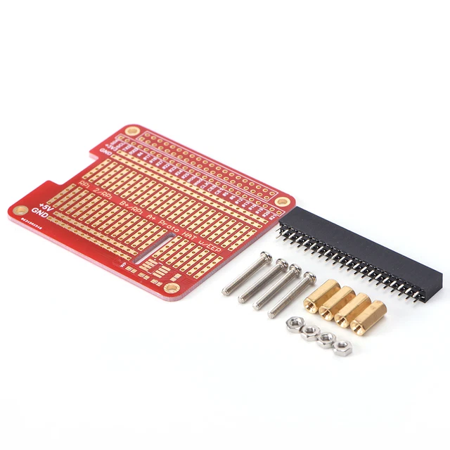 DIY PROTO HAT Shield for Raspberry Pi 3 and Raspberry Pi 2 Model B / B+ ...