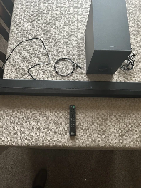 SONY SA-CT80 SOUND Bar blue tooth and Subwoofer Set With Remote £52.70 ...