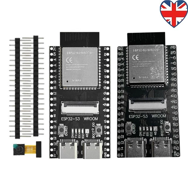 Esp32 S3 Wroom Cam Board Python C Code Example Projects With Ov2640 Camera £875 Picclick Uk
