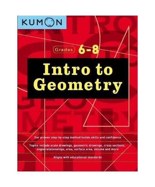KUMON GRADES 6-8 Intro to Geometry, Kumon EUR 13,51 - PicClick FR