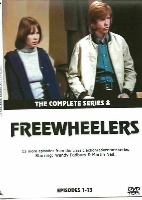 FREEWHEELERS COMPLETE SERIES 8 DVD Wendy Padbury, Martin Neil, Sam Kydd ...