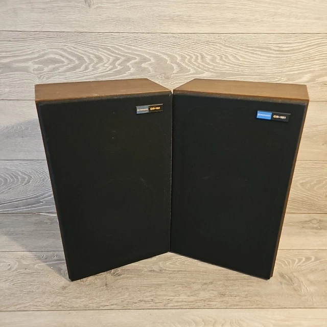 PIONEER SPEAKERS CS-161 40W 8 Ohm Vintage Hifi Speakers Wooden £49.95 ...