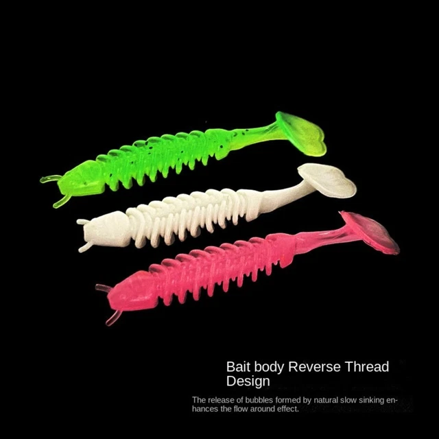 QUEUE DE PAGAIE Leurre souple 5cm/6cm Appât artificiel Pêche EUR 2,95 ...