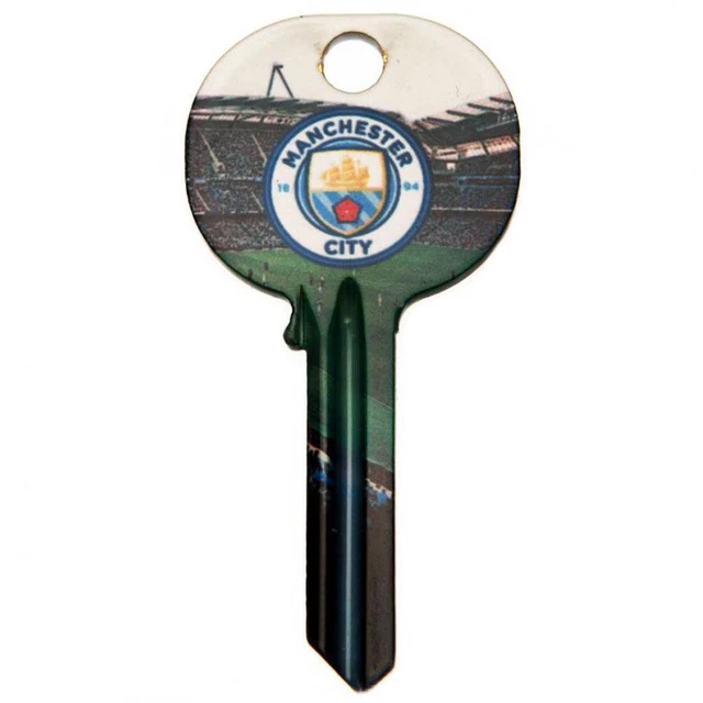 MANCHESTER MAN CITY Football Club Official Blank Door Key Fans ...