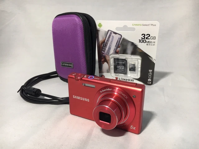 SAMSUNG MV800 16.1MP Flip Screen Camera. Red. Working. Excellent ...