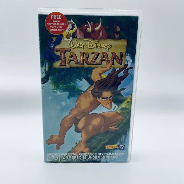 WALT DISNEY TARZAN ~VHS ~ Glenn Close ~ Rosie O'Donnell £4.00 - PicClick UK