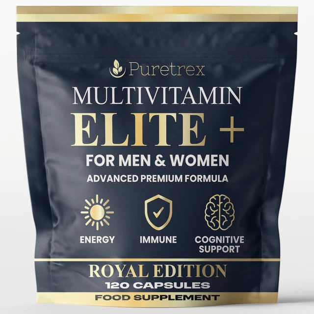 MULTIVITAMIN ELITE PLUS for Men & Women, Advanced Daily Formula £29.99 ...