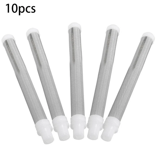 STAINLESS STEEL AIRLESS Spray Filter Element 60 Mesh 11 * 5 * 1cm 10pcs ...