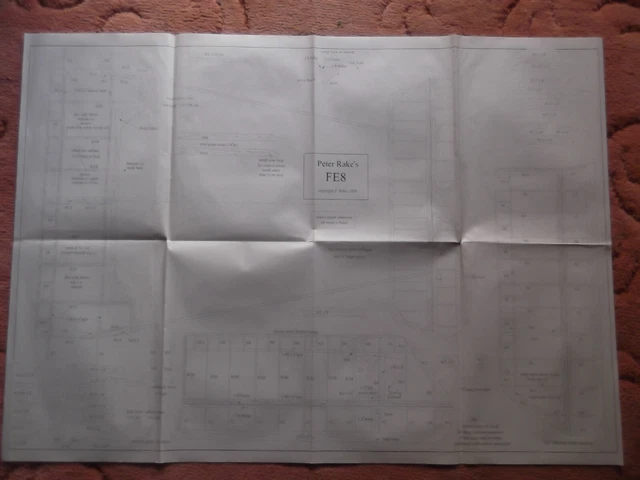 PETER RAKE PLANS of the FE8 échelle WW1 modèle de 42 1/2" envergure EUR ...