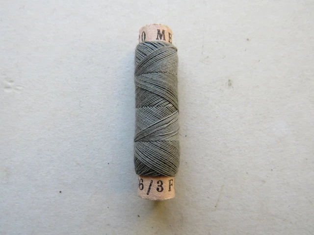 ORIGINAL WW2 REEL of German Army field grey Cotton/Thread EUR 9,48 ...