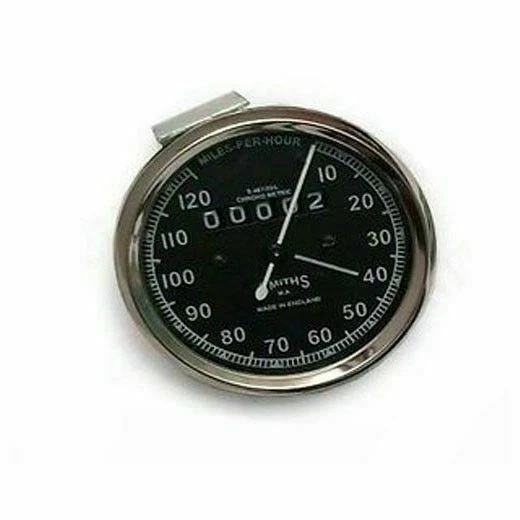 FITS ROYAL ENFIELD BSA TRIUMPH Replica Smiths Speedometer Speedo 0 ...