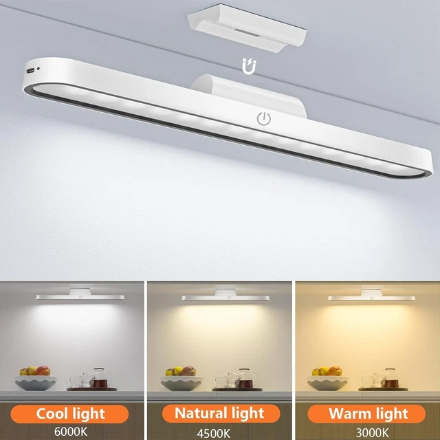 UNDER-UNIT LIGHT KITCHEN LED Dimmable Cabinet Lighting Three Colour ...