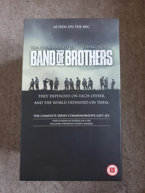 BAND OF BROTHERS: VHS The Complete Series Commemorative Gift Set HBO In ...