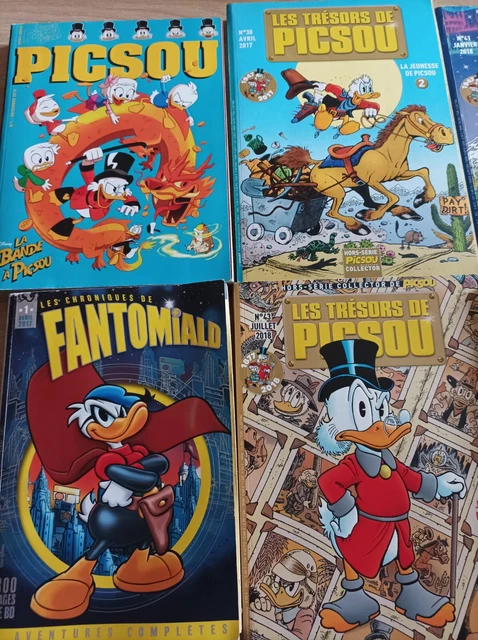 LES TRÉSORS DE Picsou, Picsou, Mickey, Fantomiald géant Hors série EUR ...