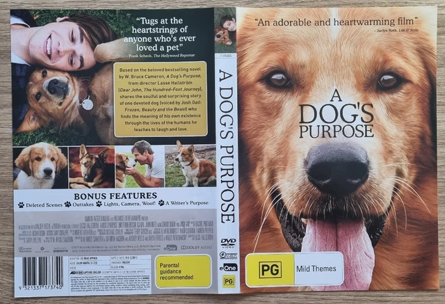 © A DOG'S Purpose ~ DVD Cover Art ~ NO Disc ~ FREE postage!! $3.50 ...