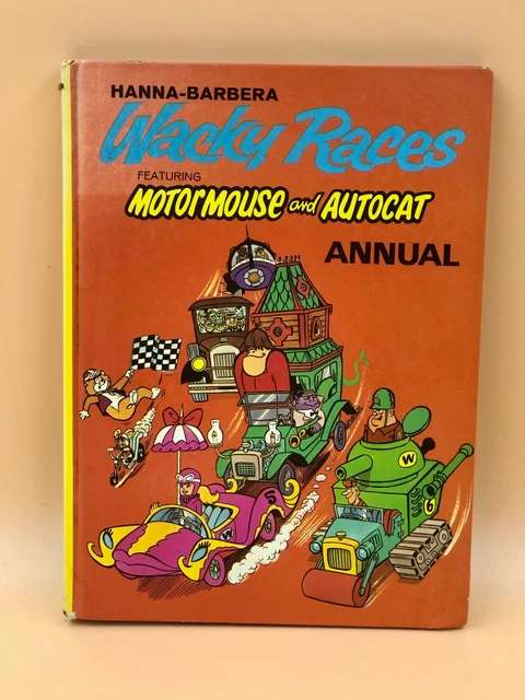 HANNA-BARBERA WACKY RACES Annual Featuring Motor Mouse and Autocat ...