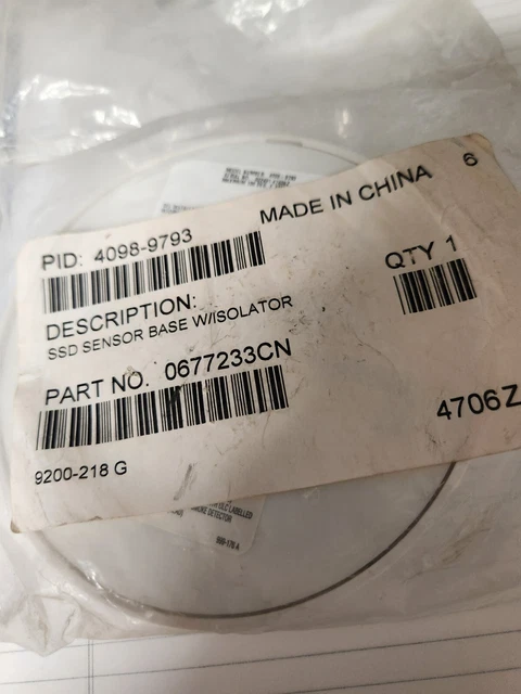 SIMPLEX 4098-9793 SSD Sensor Base W/Isolator $59.99 - PicClick