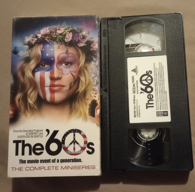 THE 60S VHS 1999 TV Movie NBC Miniseries Julia Stiles 1960s Hippies ...