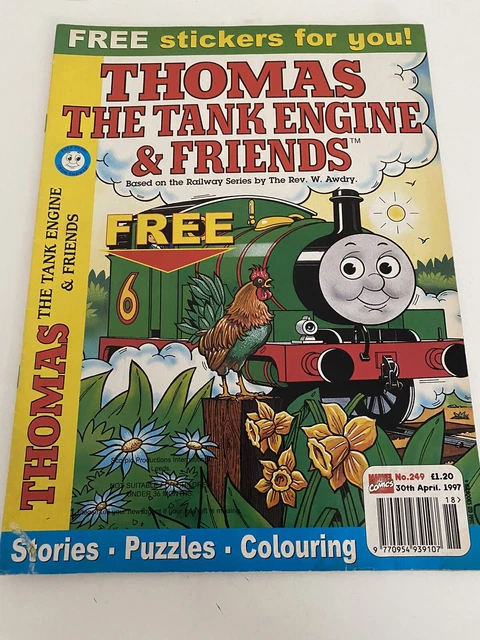 VINTAGE THOMAS THE Tank Engine & Friends Magazine 30th Apr 1997 Issue ...