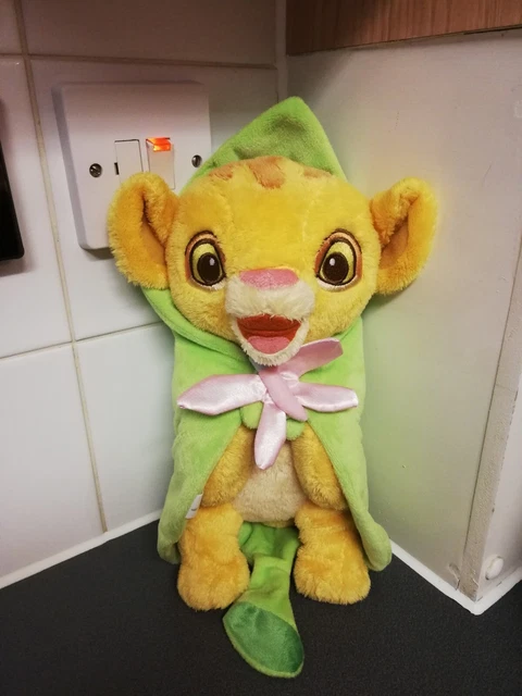 DISNEY PARKS DISNEY Babies Lion King Simba Plush Toy Teddy With Leaf ...