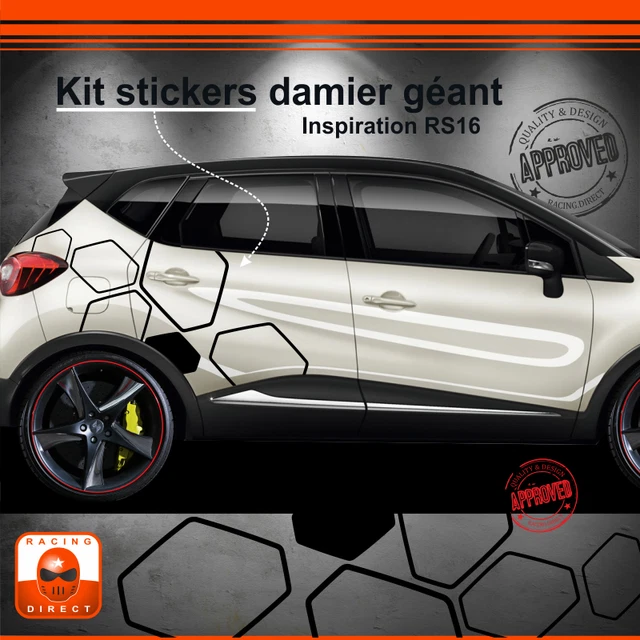 STICKER RENAULT CAPTUR tuning sport aufkleber adesivi pegatina decal ...