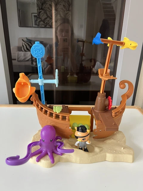 OCTONAUTS KWAZII SHIPWRECK Pirate Ship Playset Toy £26.99 - PicClick UK