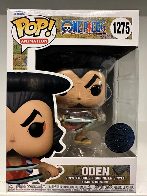 FUNKO POP! ANIMATION One Piece Oden Figure #1275 Funko Special Edition ...