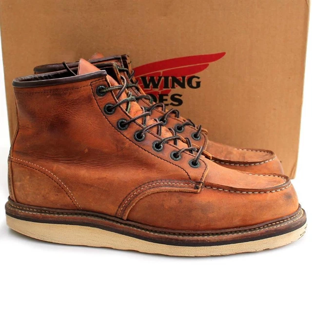 RED WING 1907 Mock Toe Copper Rough Tough m18_0419 £262.23 - PicClick UK