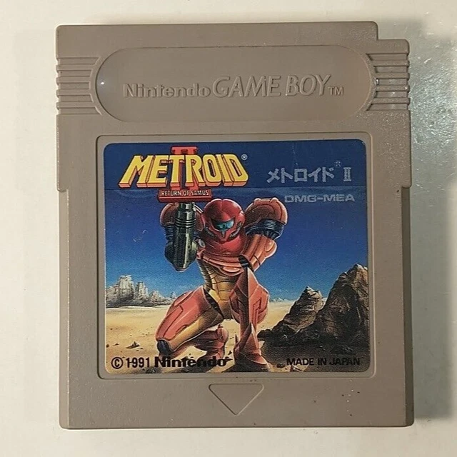 METROID II 2 Return of Samus (Nintendo Game Boy GB, 1992) Japan Import ...