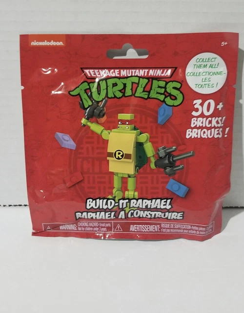 TMNT BUILD-IT RAPHAEL Teenage Mutant Ninja Turtles 2022 Viacom TMNT ...