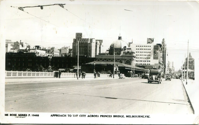 QUEEN VICTORIA STATUE, Queen Vic Gardens, Melb, Vic - Postcard Rose Ser ...