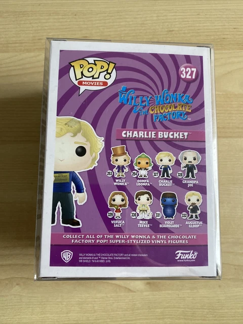 WILLY WONKA & The Chocolate Factory - Charlie Bucket Funko Pop! #327 ...