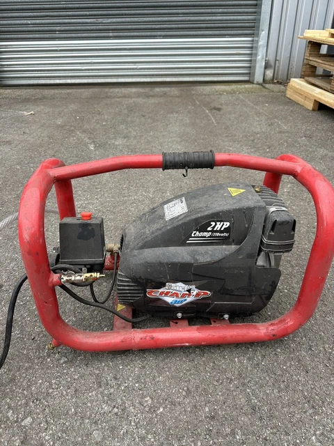 CLARKE CHAMP 2HP 2.4ltr Air Compressor 110v £200.00 - PicClick UK