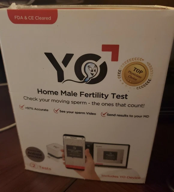 YO HOME MALE Fertility Test (New, expires 2025) $50.00 - PicClick CA