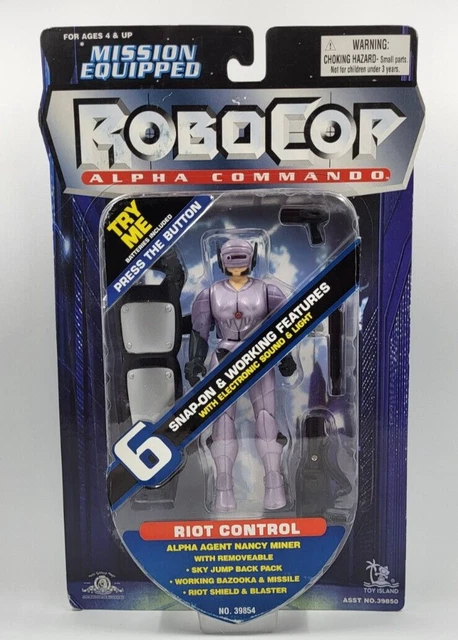 ROBOCOP ALPHA COMMAND ALPHA AGENT NANCY MINER Action Figure, Toy Island ...