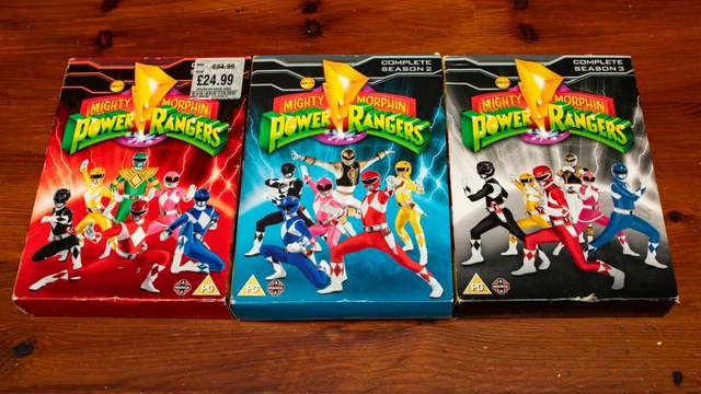 MIGHTY MORPHIN POWER Rangers: Complete Seasons 1-3 - DVD box sets - UK ...