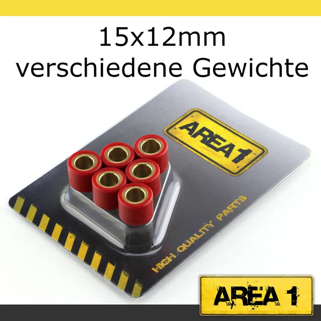 VARIOMATIKROLLEN GEWICHTE 15X12 3,0-10,0g 6 Stück EUR 5,90 - PicClick DE