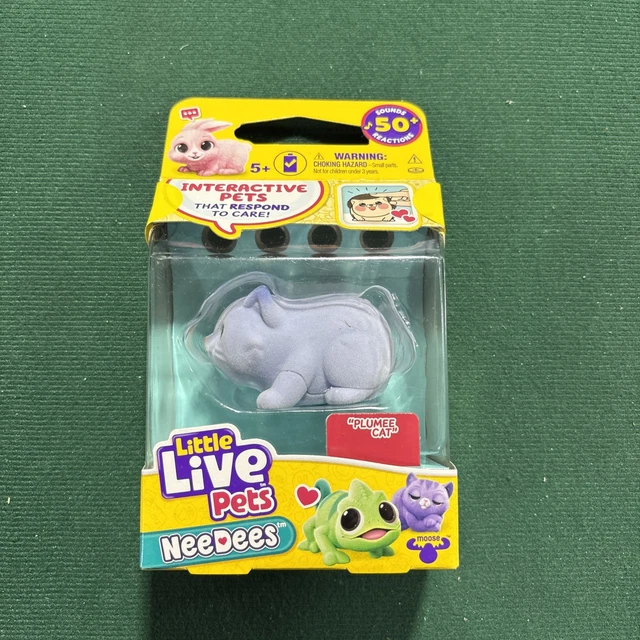 LITTLE LIVE PETS NeeDees Plumee Cat $18.00 - PicClick