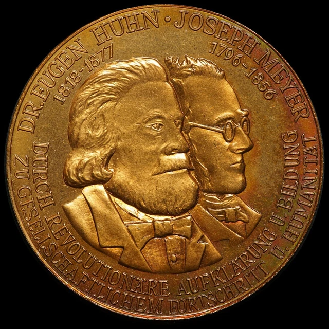 HELMUT KÖNIG: MEDAILLE 1974. EUGEN HUHN - JOSEPH MEYER - KMA ...