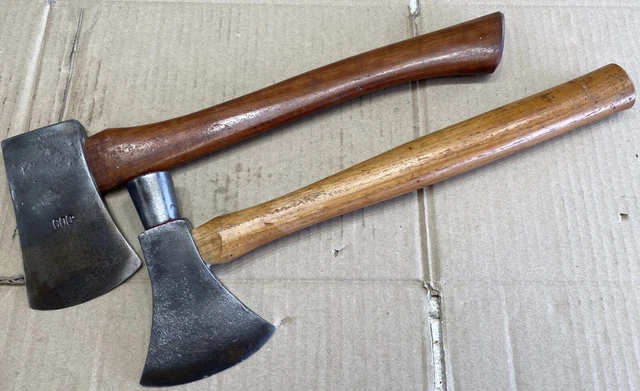 VINTAGE HATCHET AXES No600 Sweden Hammer Hatchet Lot of 2 $23.50 ...
