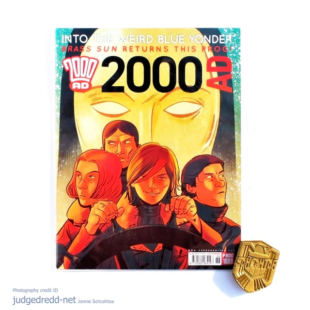 2000AD PROG 1888 Judge Dredd Comic Issue Very Good to Excellent ...