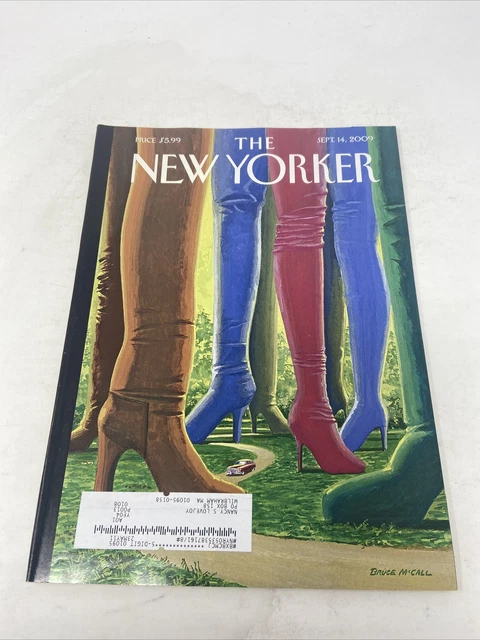 THE NEW YORKER Magazine Back Issue September 14 2009 £4.62 - PicClick UK