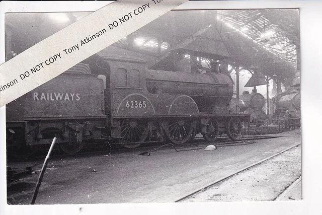 GATESHEAD ENGINE SHED - Ex Lner No. 62365 In 1950 - Photo Print - #7941 ...