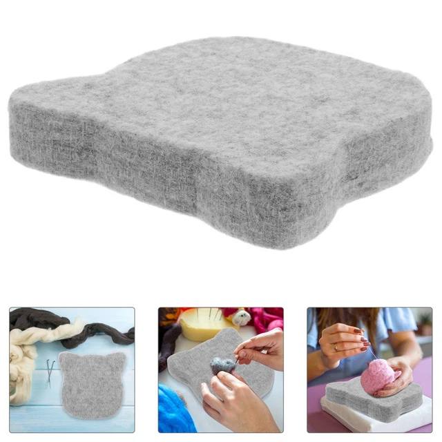 DIY WOOL FELTING Mat for Needle Felting, Thick Felt Pad Workbench Base ...