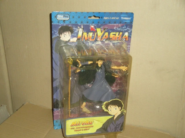 INUYASHA ACTION FIGURE Del Personaje Miroku With Interchangeable Hands ...