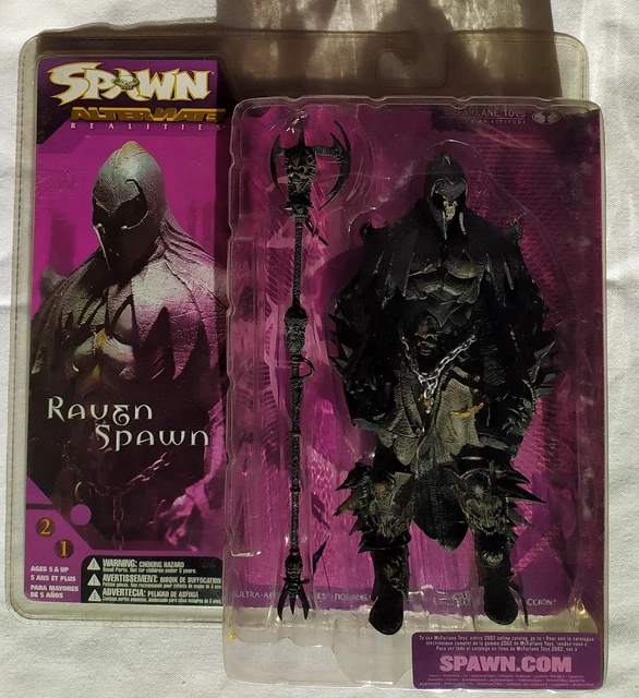 MCFARLANE TOYS SPAWN ALTERNATE REALITIES RAVEN SPAWN ACTION FIGURE EUR ...